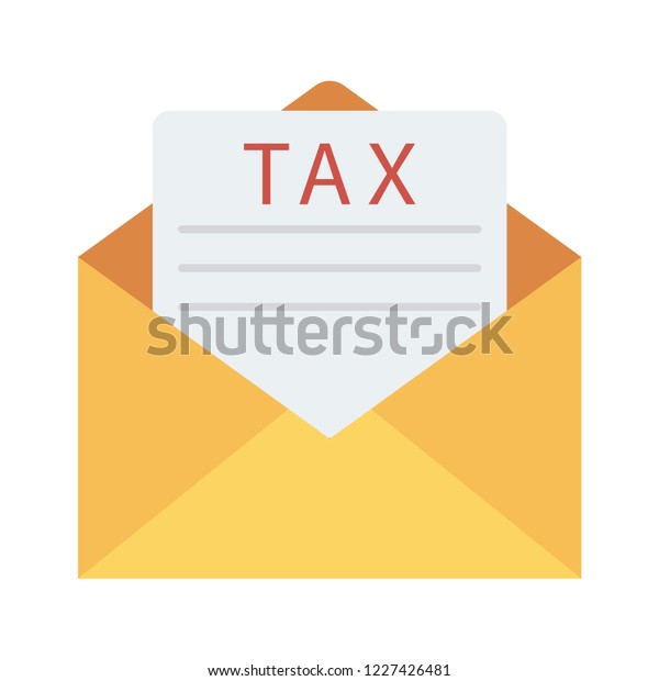 Tax Message Inbox Stock Vector (Royalty Free) 1227426481 | Shutterstock