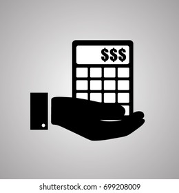 Tax Service Icon Stock Vector (Royalty Free) 699208009 | Shutterstock