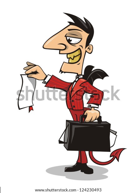 Taxes Collector Stock Vector (Royalty Free) 124230493