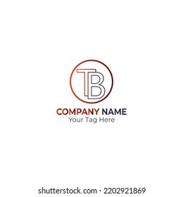 Tb Letter Logo Design Vector Illustration Stock Vector (Royalty Free ...