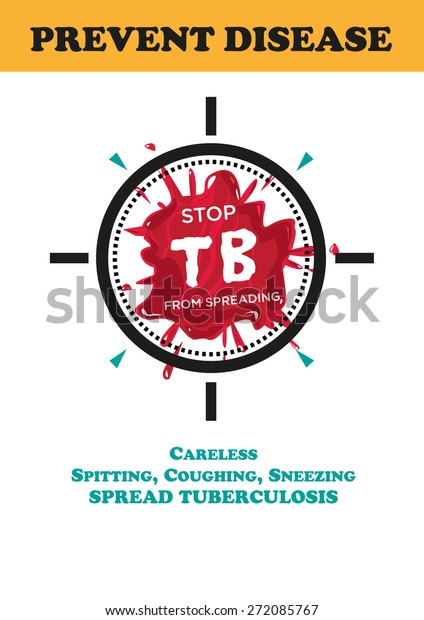 TB or Tuberculosis Prevention Poster Awareness Campaign design ...