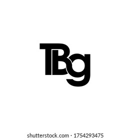 Tbg Letter Original Monogram Logo Design Stock Vector (Royalty Free ...