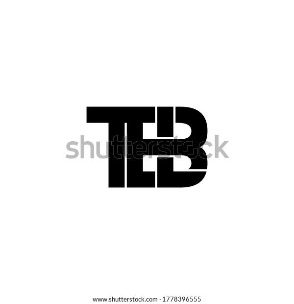 Tbl Letter Original Monogram Logo Design Stock Vector (Royalty Free ...
