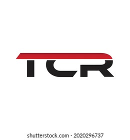 Tcr Letter Monogram Logo Design Vector Stock Vector (Royalty Free ...