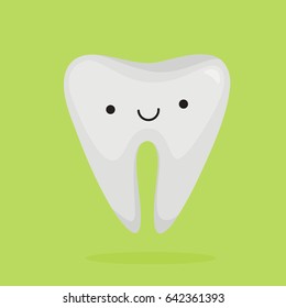 Tcute Ooth Character Vector Illustration Stock Vector (Royalty Free ...