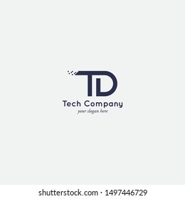 Td Logo Design Modern Logo Design Stock Vector (Royalty Free ...