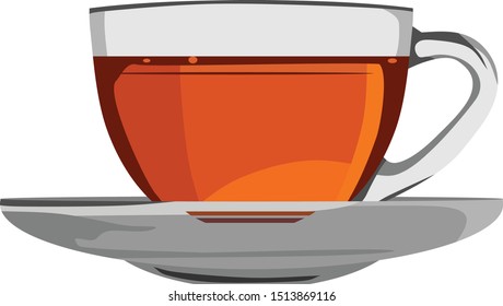 Tea Cup Drink Vector Illustration Stock Vector (Royalty Free ...