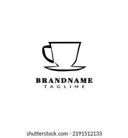 Tea Cup Logo Design Template Icon Stock Vector (Royalty Free ...