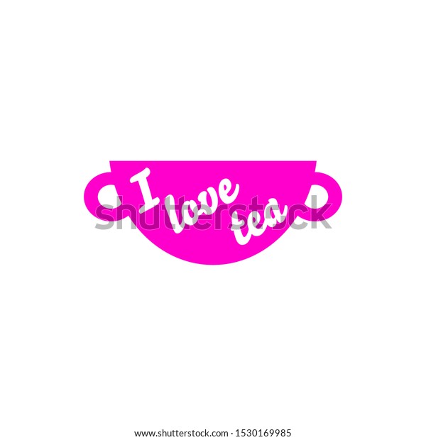 Tea Cup Sign Vector Illustration Stock Vector (Royalty Free) 1530169985 ...
