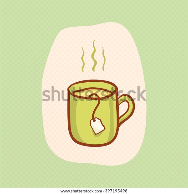 Tea Sketchy Vector Clipart Vapor Cloud Stock Vector (Royalty Free ...