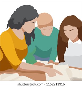 Teacher Students Stock Vector (Royalty Free) 1152211316 | Shutterstock