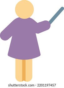 12,034 Woman teaching icon Images, Stock Photos & Vectors | Shutterstock