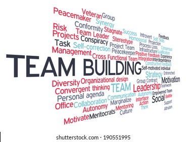 629 Team building word collage Images, Stock Photos & Vectors ...
