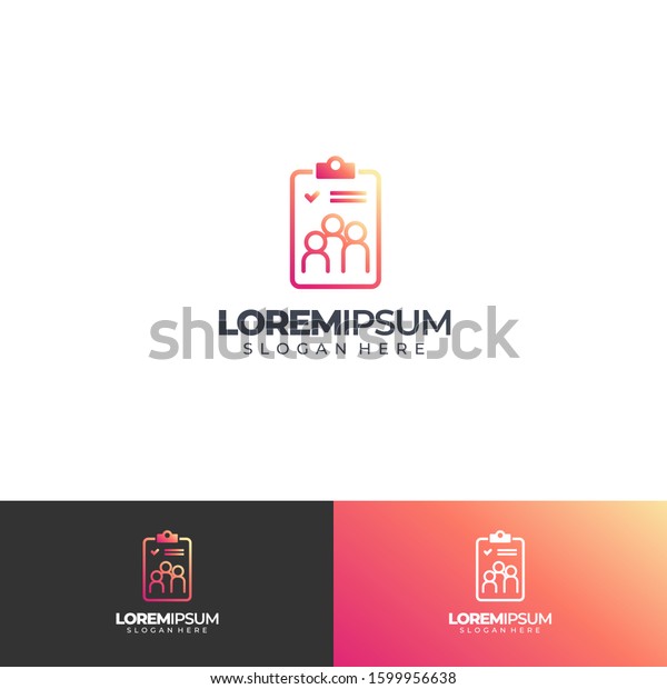 Team Business Logo Simple Elegant Concept Stock Vector (Royalty Free ...