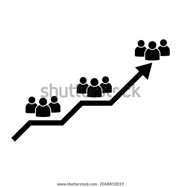 Team Growth Icon Vector Set Development: เวกเตอร์สต็อก (ปลอดค่า ...