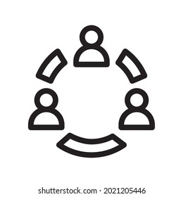 Team Icon Illustration Vector Graphic Stock Vector (Royalty Free ...