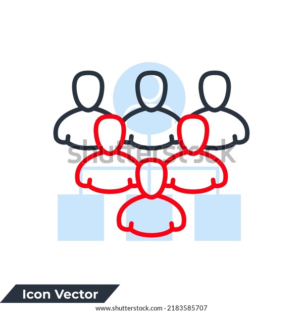 Team Icon Logo Vector Illustration User Stock Vector (Royalty Free ...