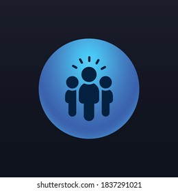 Team Leader App Icon Stock Vector (Royalty Free) 1203931966 | Shutterstock