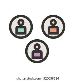 Team Members Stock Vector (Royalty Free) 520059514 | Shutterstock