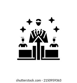 Team Motivation Icon Vector Logotype Stock Vector (Royalty Free ...