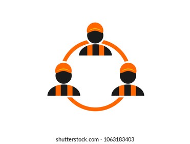 Team Organization Logo Stock Vector (Royalty Free) 1063183403 ...
