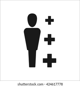 Team Personal Level Hierarchy Sign Simple Stock Vector (Royalty Free ...