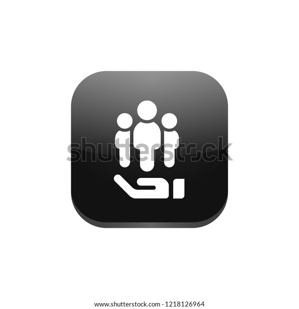 Team Protection App Icon Stock Vector (Royalty Free) 1218126964 ...