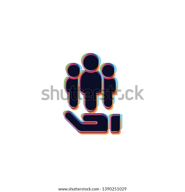 Team Protection Vector App Icon Stock Vector (Royalty Free) 1390251029 ...