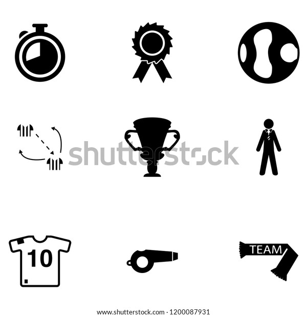 Team Sport Icon Set Vector Stock Vector (Royalty Free) 1200087931 ...