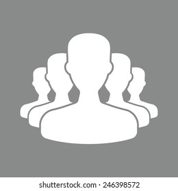 568,091 Team icon white Images, Stock Photos & Vectors | Shutterstock