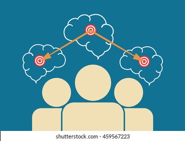 186 Same goal icon Images, Stock Photos & Vectors | Shutterstock