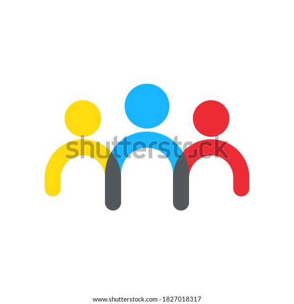 Teamwork Business Concept People Group Team Stock Vector (Royalty Free ...