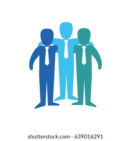 Teamwork Emblem Icon Stock Vector (Royalty Free) 639016291 | Shutterstock