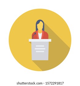Teamwork Flat Icons Desk Leader Stock Vector (Royalty Free) 1572291817 ...