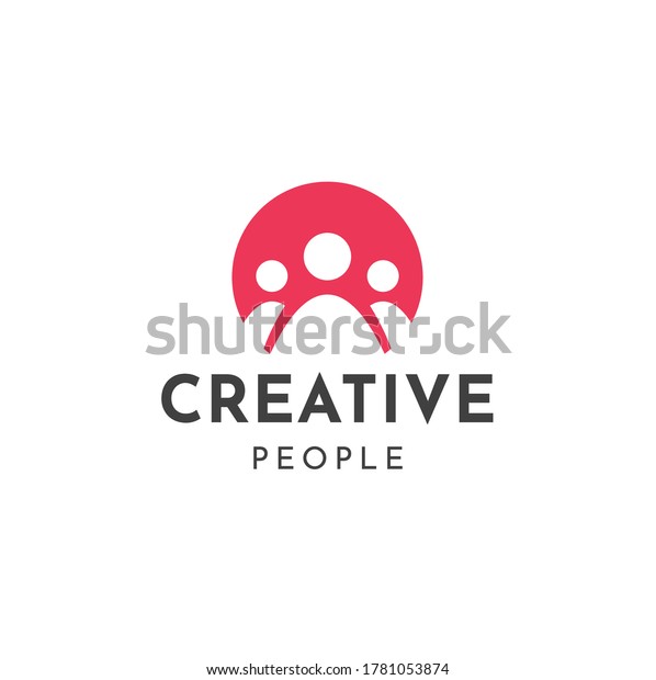 Teamwork Logo Premium Minimal Emblem Design Stock Vector (Royalty Free ...