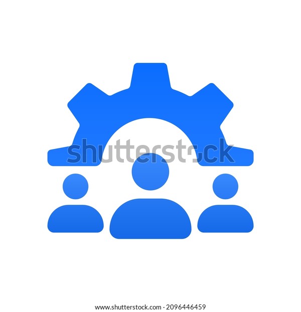 Teamwork Management Business Team Hard Work Stock Vector (Royalty Free ...