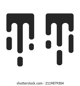 Tears Vector Iconblack Vector Icon Isolated Stock Vector (Royalty Free ...