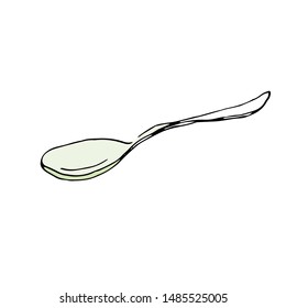 Spoon Stock Vector (Royalty Free) 12035347 | Shutterstock