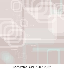 Tech Background Light Square Technology Background Stock Vector ...