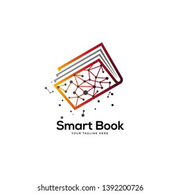 Tech Book Logo Designs Template Online Stock Vector (Royalty Free ...