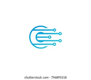 Tech C Letter Logo Stock Vector (Royalty Free) 796895518 | Shutterstock