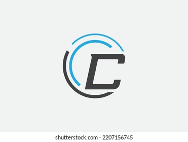 Tech Circle Vector Technology Logo Design Stock Vector (Royalty Free ...