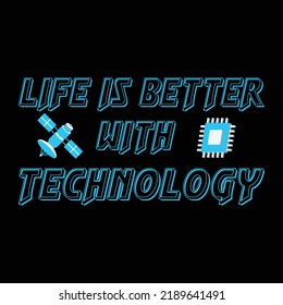 Tech Guy Typography T Shirt Design Stock Vector (Royalty Free ...