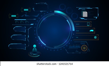 Tech Infographic Template Design Innovative Concept Stock Vector ...
