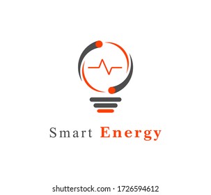 Tech Lightbulb Logo Designs Concept Creative Stock Vector (Royalty Free ...