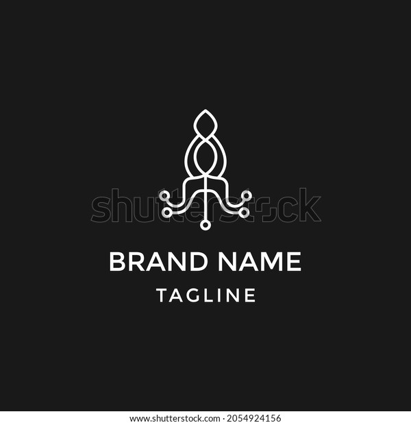 Tech Octopus Logo Tech Icon Stock Vector (Royalty Free) 2054924156 ...