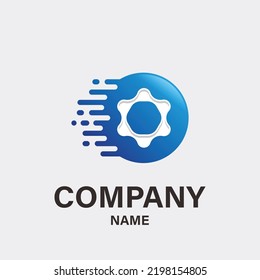 Tech Repair Logo Designs Template Circle Stock Vector (Royalty Free ...