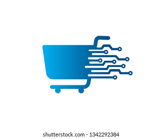 Tech Shop Logo Template Icon Symbol Stock Vector (Royalty Free ...