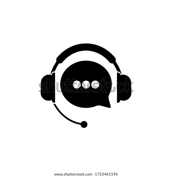 Tech Support Call Center Gear Headphones: เวกเตอร์สต็อก (ปลอดค่า ...