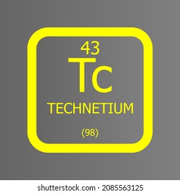 Technetium symbol Images, Stock Photos & Vectors | Shutterstock